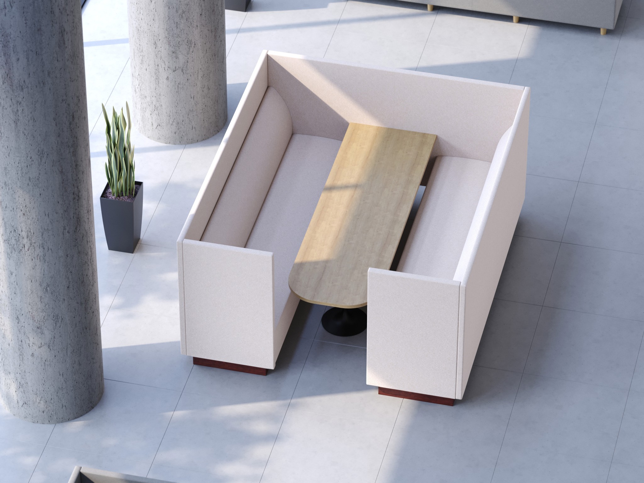 High Back Booths Set - Modulus Seating