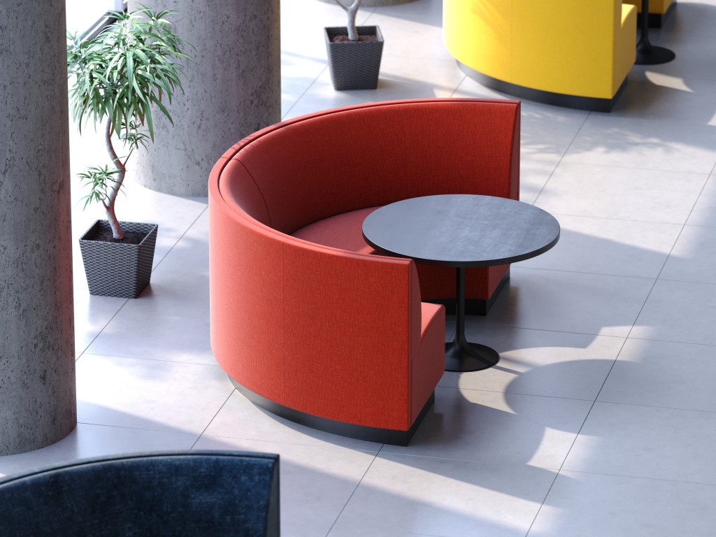Low Back Booths Set - Modulus Seating