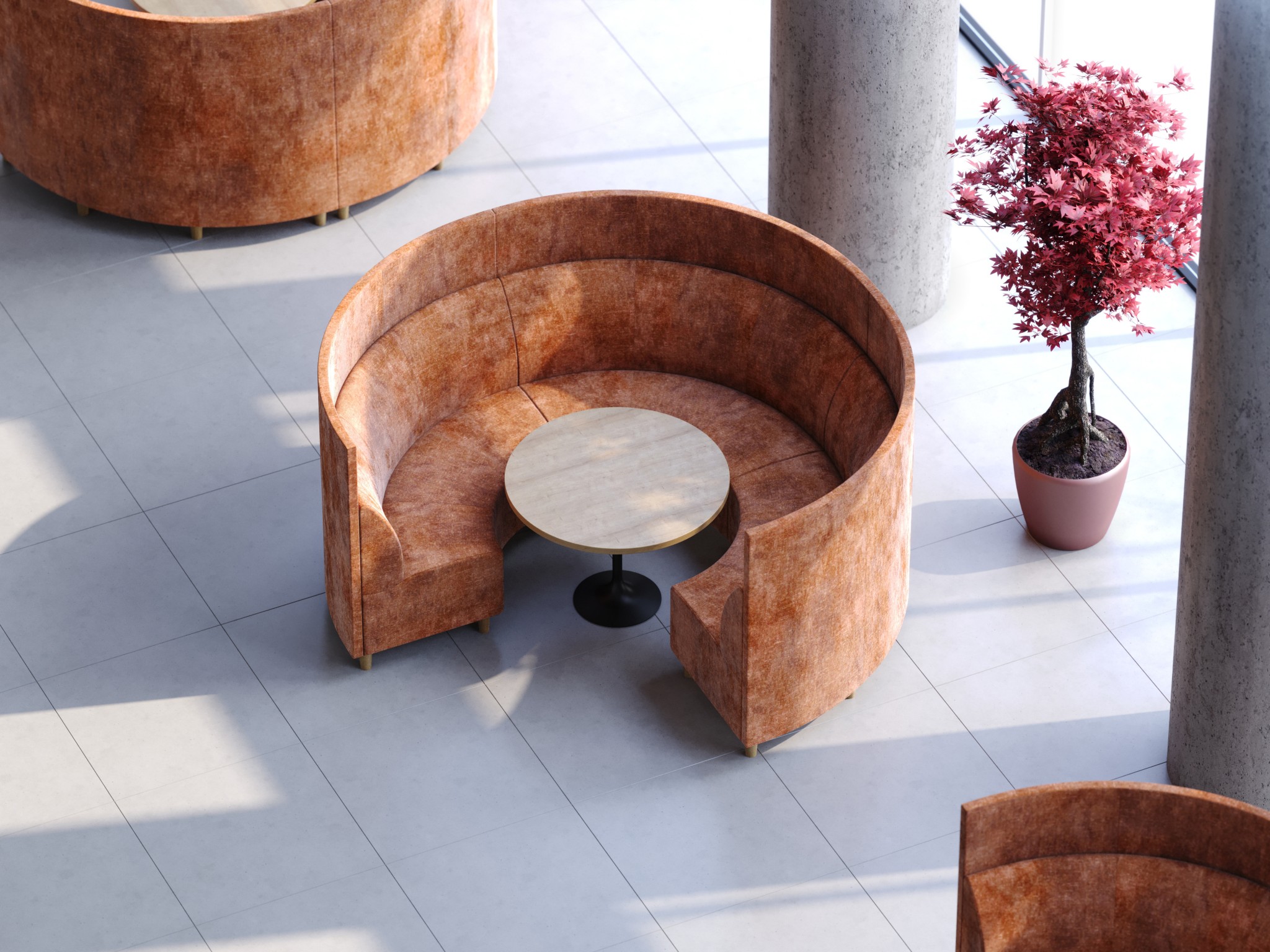 High Back Booths Set - Modulus Seating